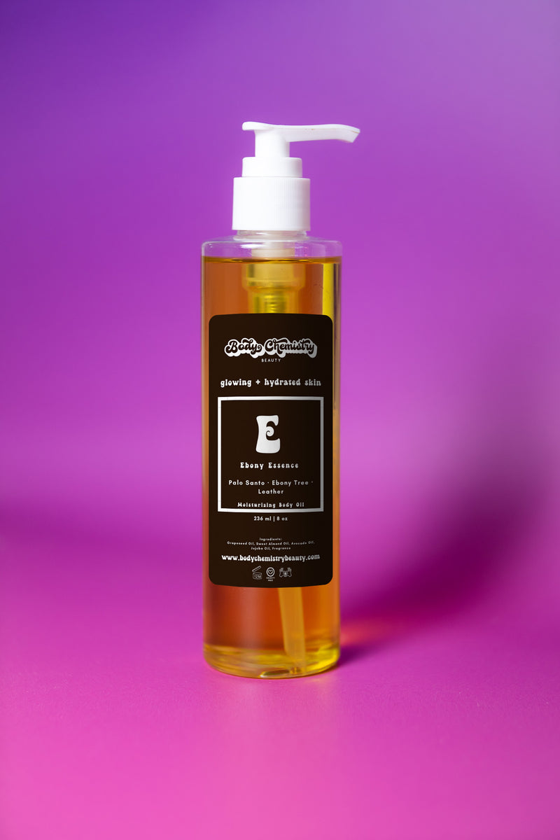 Ebony Essence Nourishing Body Oil | Body Chemistry Beauty